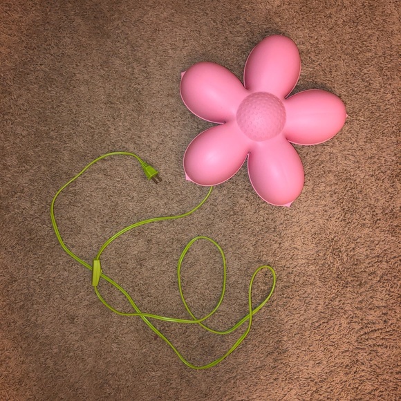 IKEA | Accents | Ikea Vintage Pink Flower Wall Light Lamp | Poshmark